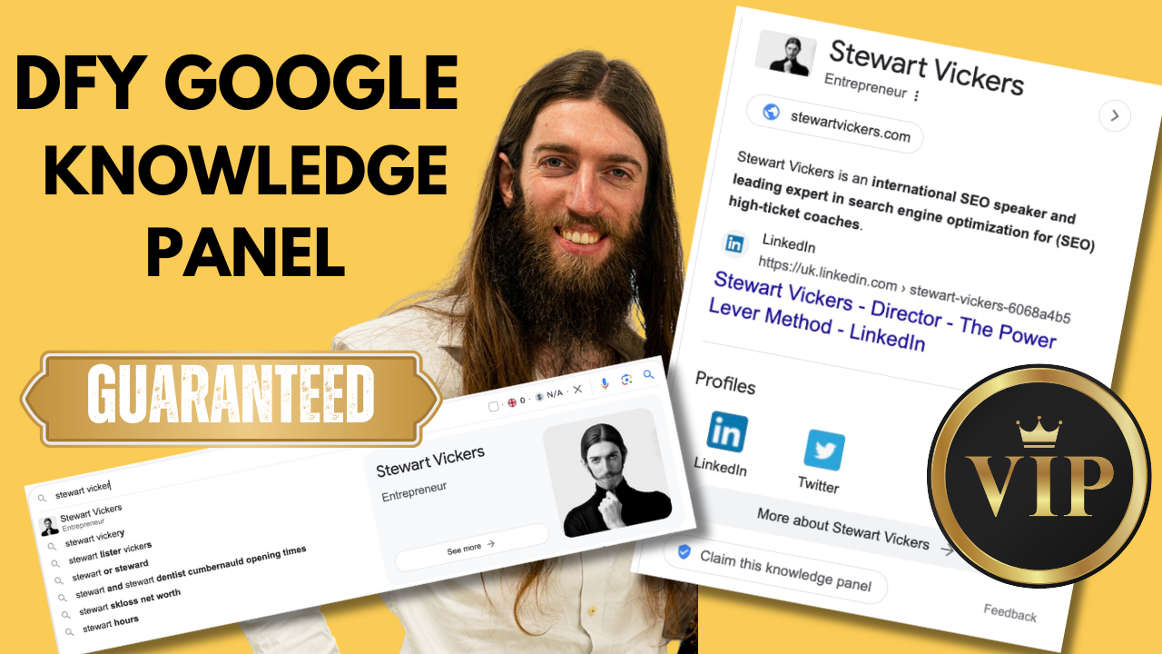 Knowledge Panel - The Power Lever Method - SEO For Coaches